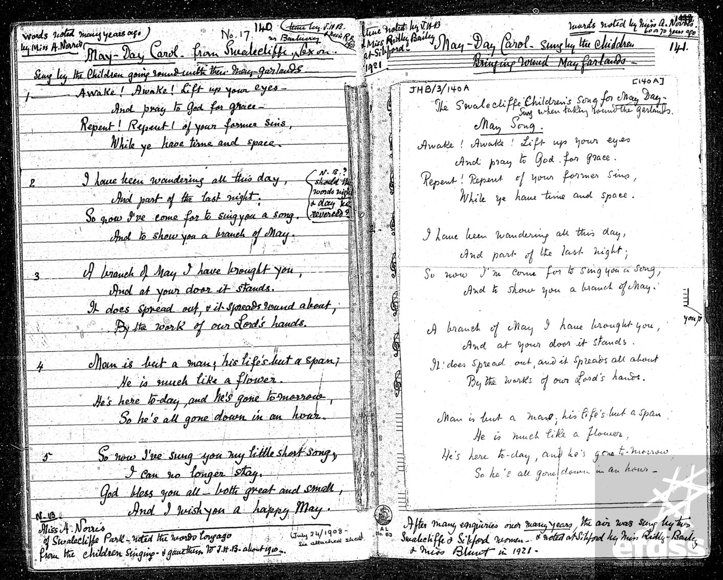 Week 88 – Swalcliffe May Day Carol | A Folk Song a Week